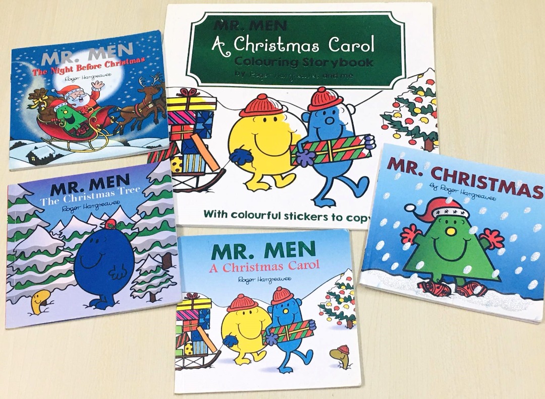 Mr. Men Christmas Book Collection, Hobbies & Toys, Books & Magazines ...