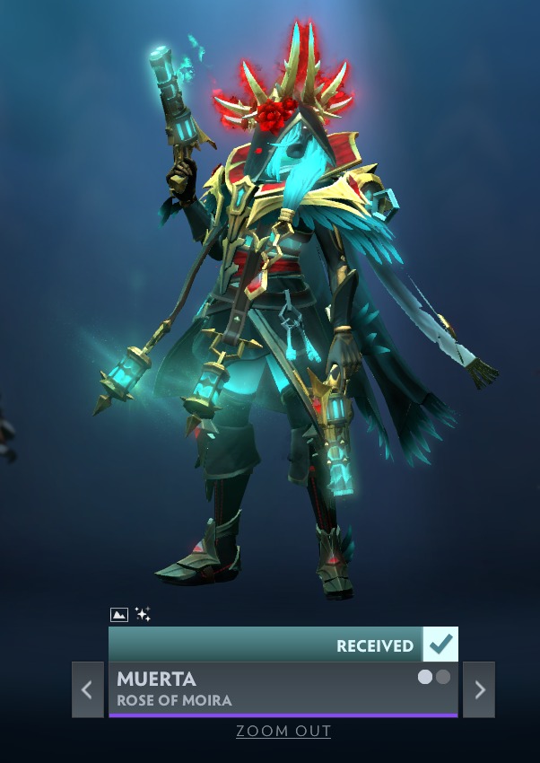 Muerta Set - Rose of Moira Dota 2 Crownfall Winter 2024 Heroes' Hoard ...
