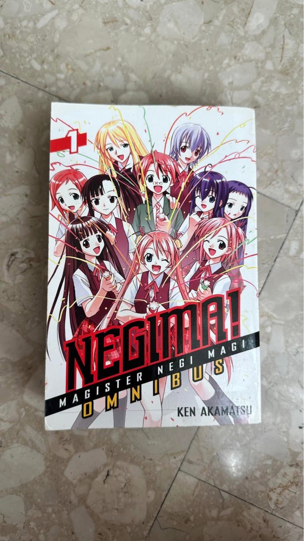 Negima! Magister Negi Magi Omnibus Manga (Kodansha Comics), Hobbies & Toys, Books & Magazines ...