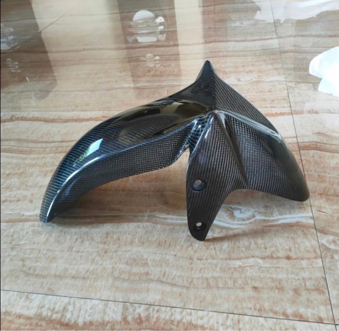 Nmax front fender carbon kevlar, Motorcycles, Motorcycle Accessories on ...