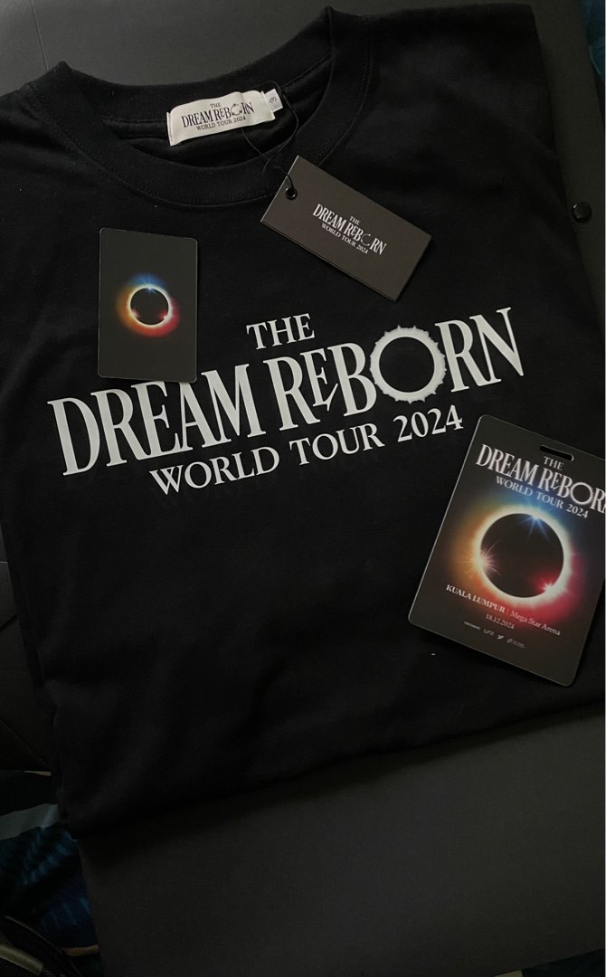 OFFICIAL MERCHANDISE DPR WORLD TOUR T SHIRT | DREAM REBORN WORLD TOUR T ...