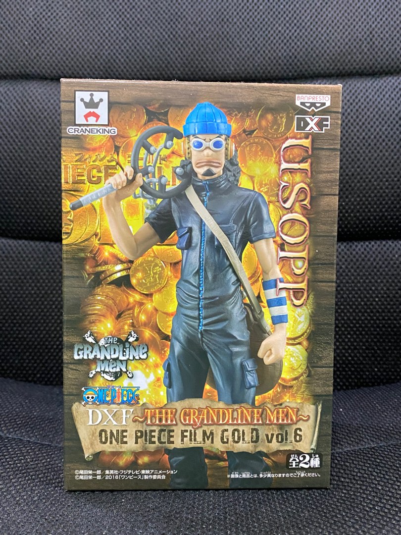 One Piece DXF Grandline Men Film Gold V6 Usopp Figure (NO STICKER ...