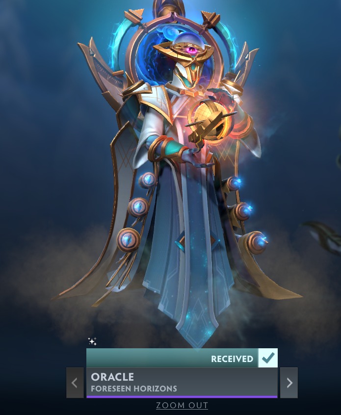 Oracle Set - Foreseen Horizons Dota 2 Crownfall Winter 2024 Heroes ...