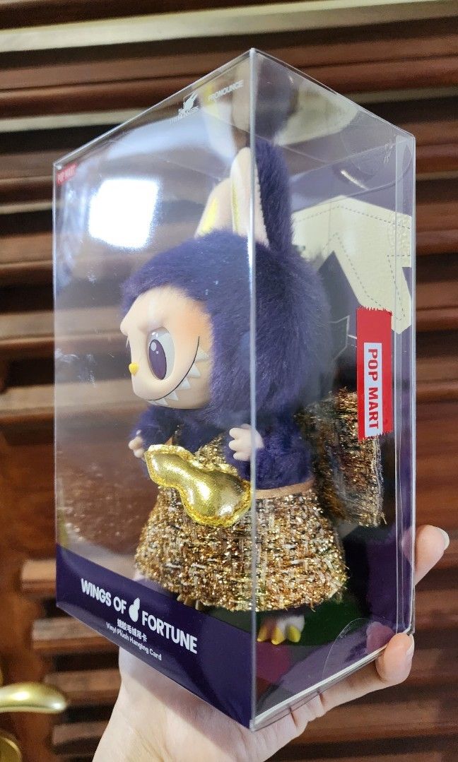 ORIGINAL 1000% LABUBU x Pronounce Ungu dangdut gold wings of fortune ...