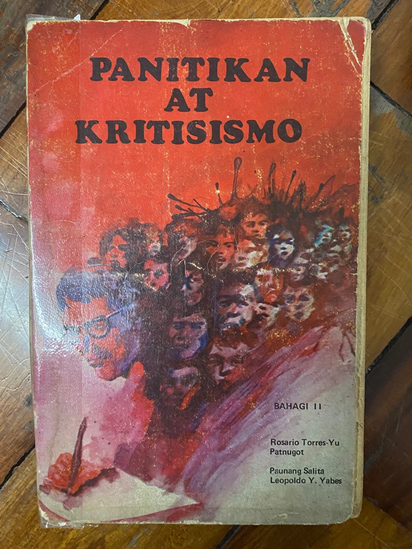 Panitikan at Kritismo By Rosario Torres-Yu - Philippines History ...