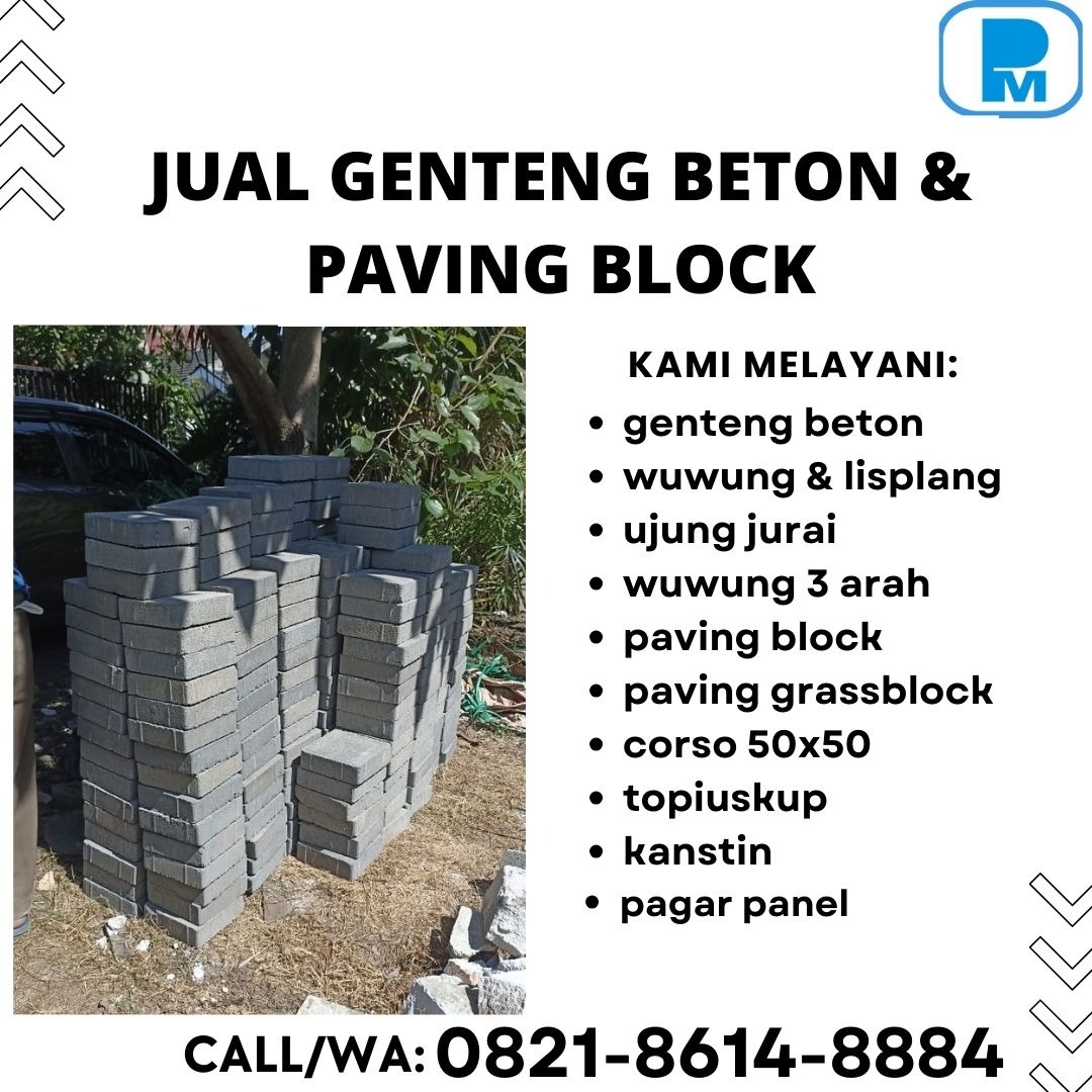 Paving Block Topi Uskup: Lantai yang Tahan Cuaca dan Cantik, Properti ...