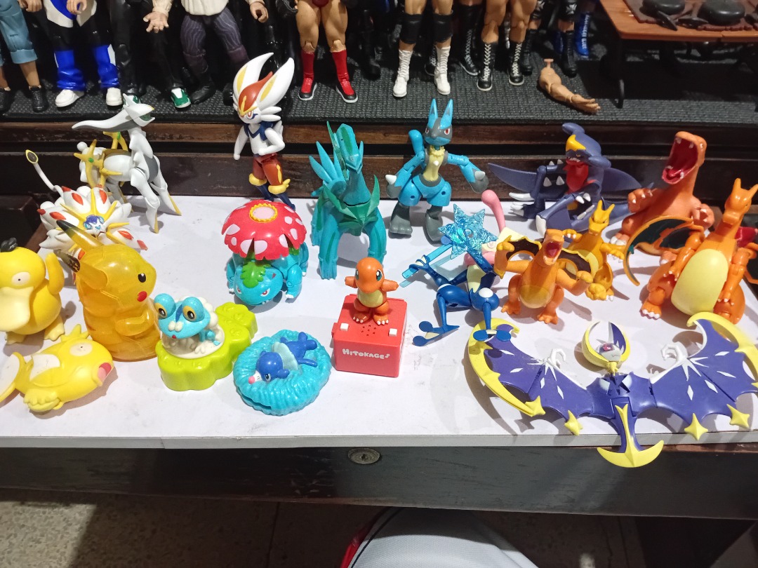 Pokemon figure set, Hobbies & Toys, Toys & Games on Carousell