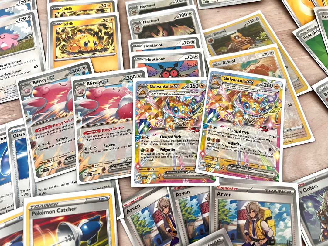 Pokemon TCG Galvantula EX Blissey EX Deck, Hobbies & Toys, Toys & Games ...