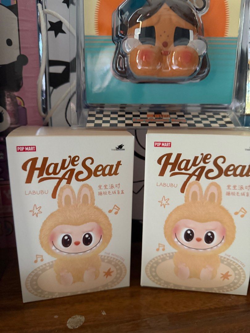 popmart labubu v2, Hobbies & Toys, Toys & Games on Carousell
