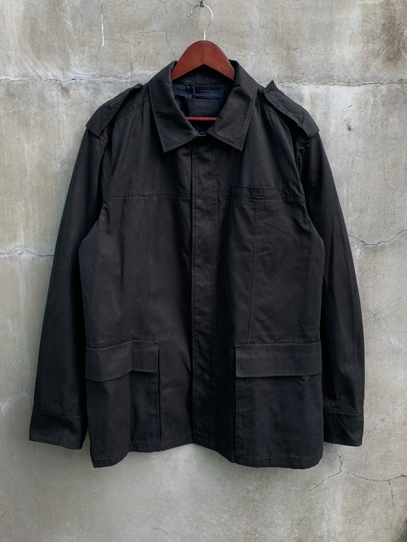 Prada Field Work Jacket, Men's Fashion, Activewear on Carousell