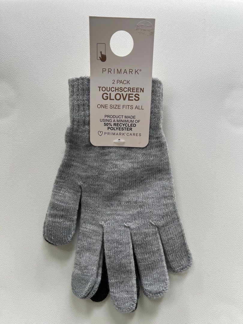 Primark 2 pack touchscreen gloves, Women's Fashion, Watches ...