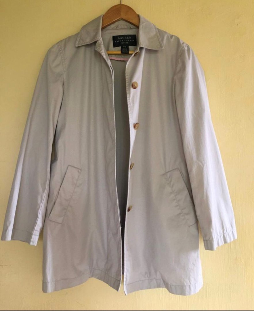 Ralph Lauren Coat/Trench Coat Small Petite, Women's Fashion, Coats, Jackets and Outerwear on ...