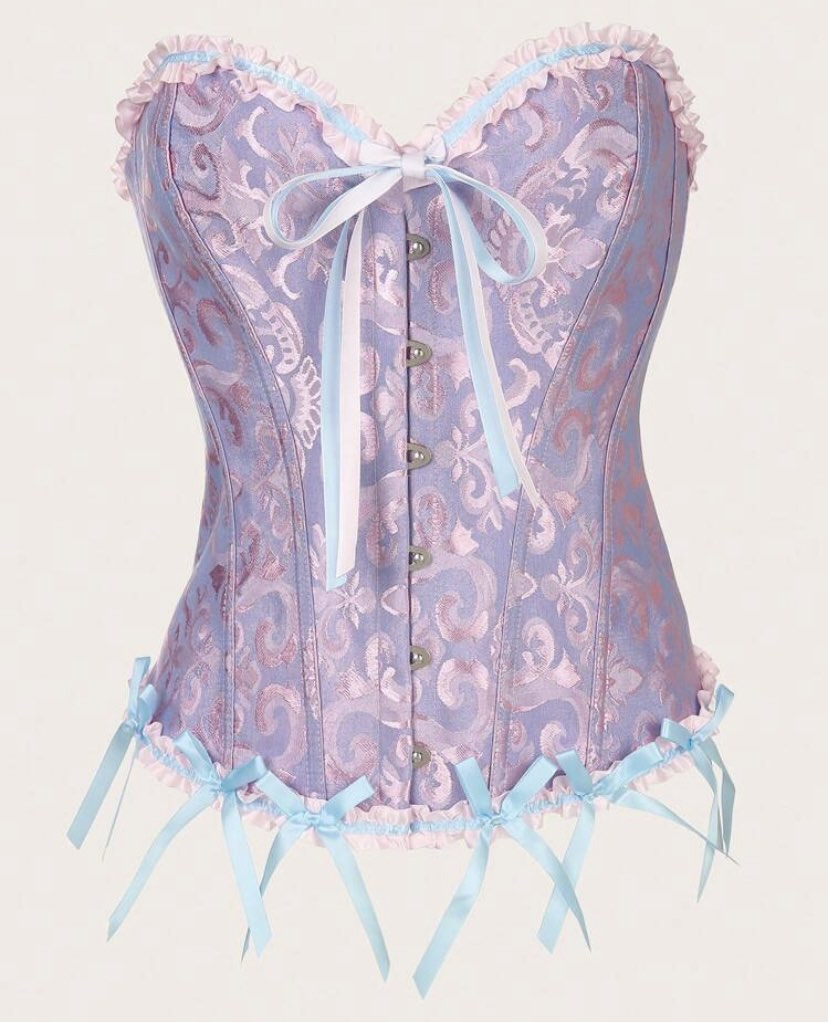 Rapunzel Purple Corset, Women's Fashion, Tops, Others Tops on Carousell