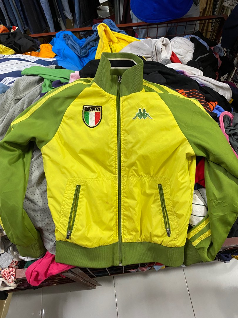 Rare Kappa Italia Reversible Jacket, Men's Fashion, Tops & Sets ...