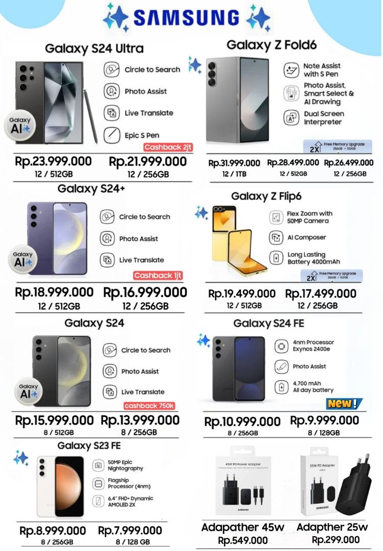 Ready All type samsung harga mulai 1JTan new, Telepon Seluler & Tablet ...