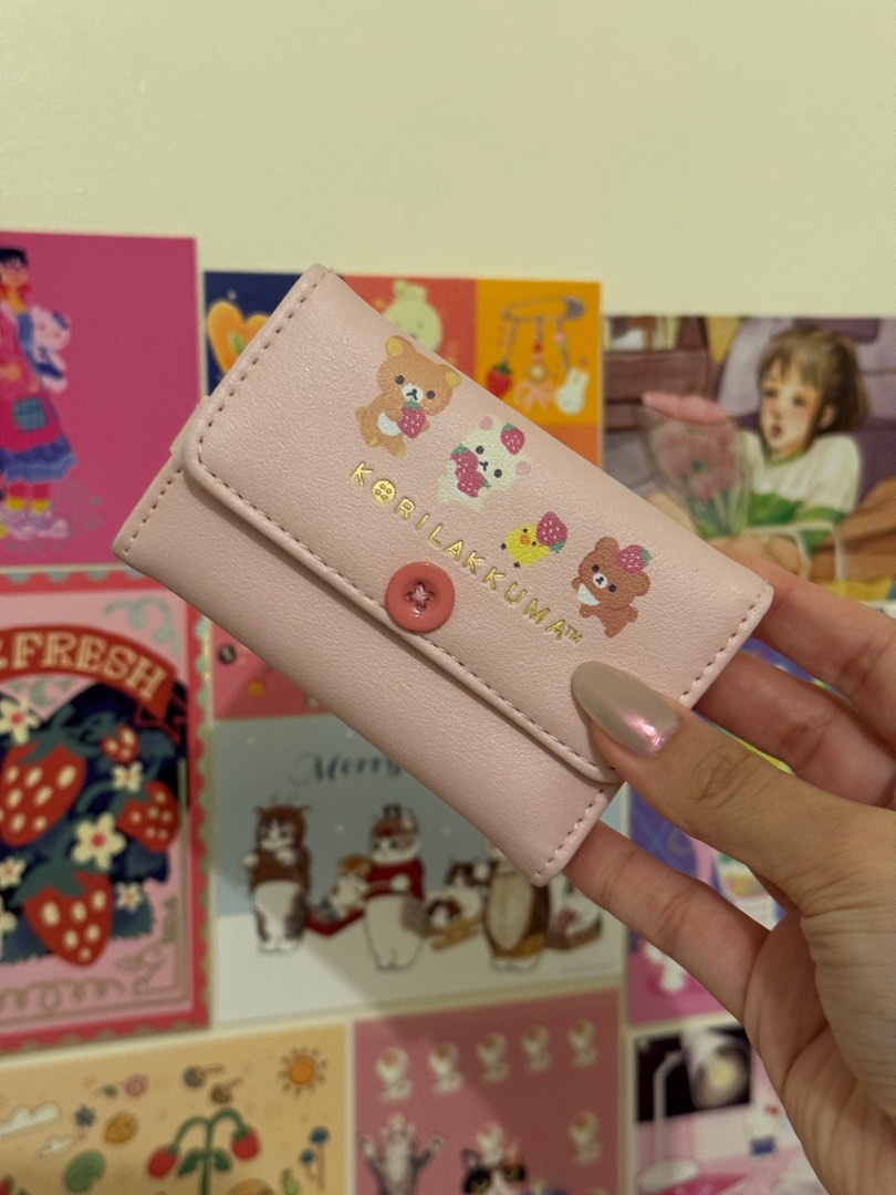 rilakkuma key/card wallet, Women's Fashion, Bags & Wallets, Wallets ...