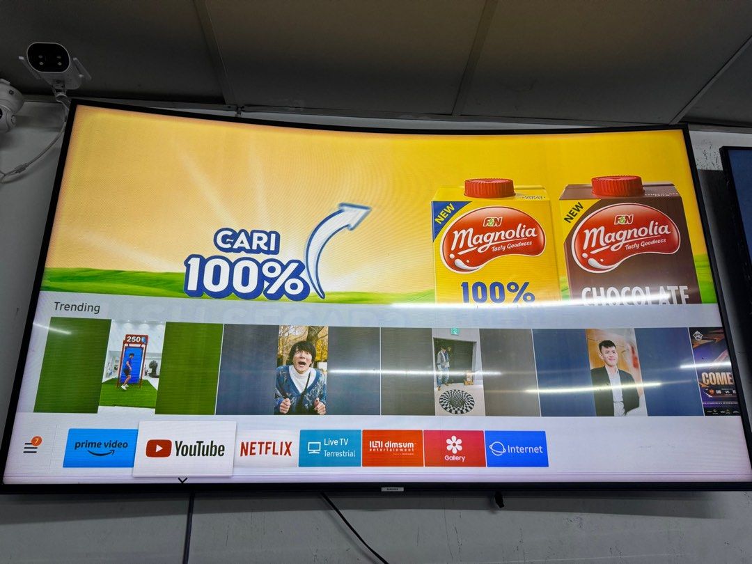 Samsung 65 inch Curved tv 4k UHD, TV & Home Appliances, TV ...