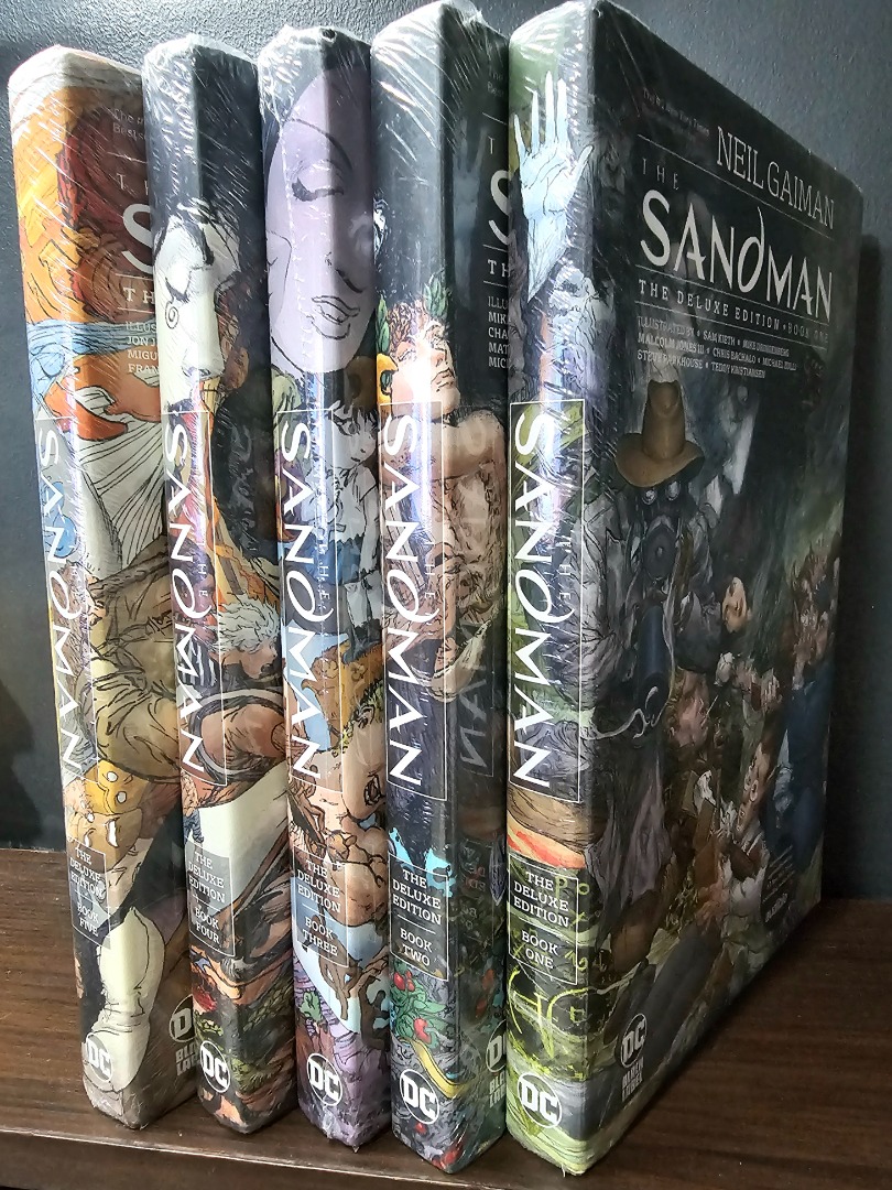 Sandman Deluxe Edition (Hardcover) - Complete Set, Hobbies & Toys ...