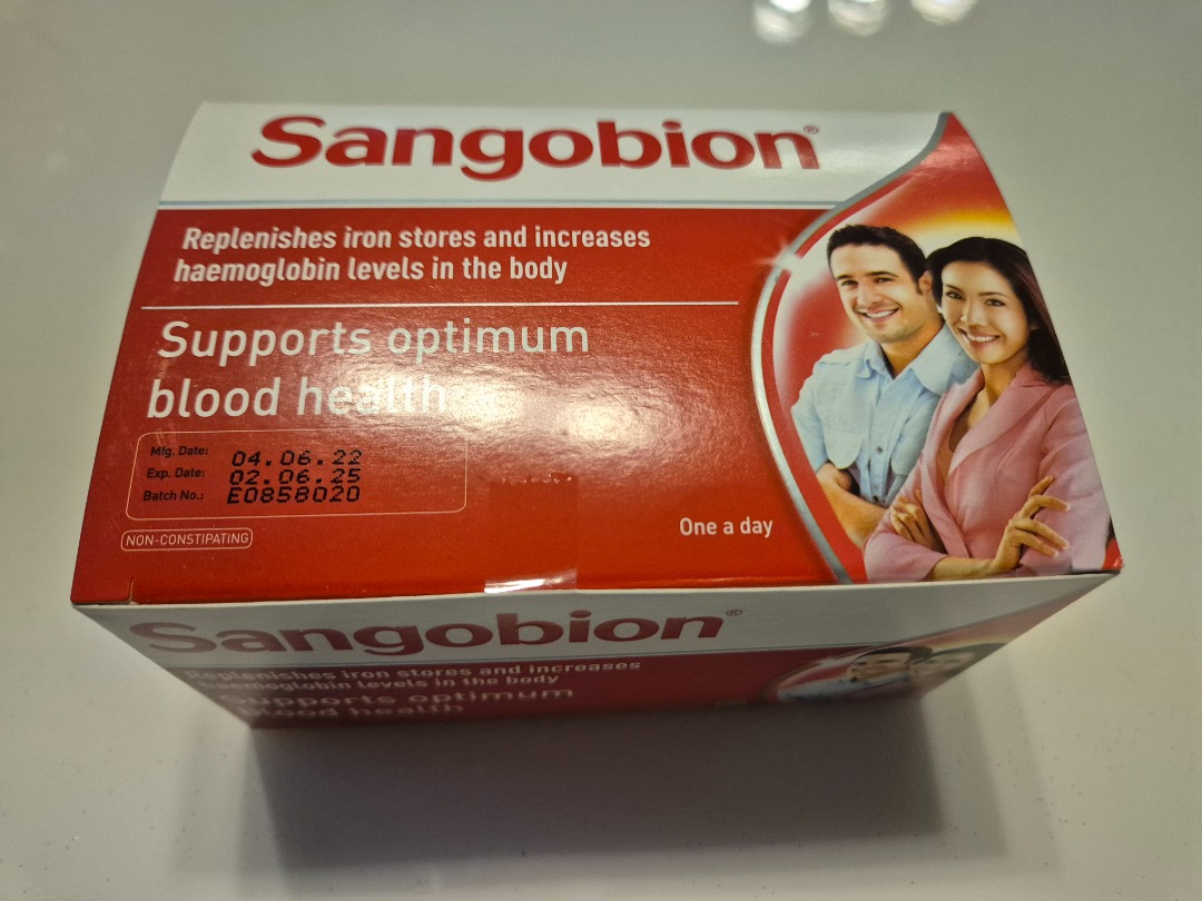 Sangobion iron supplements, Health & Nutrition, Health Supplements ...