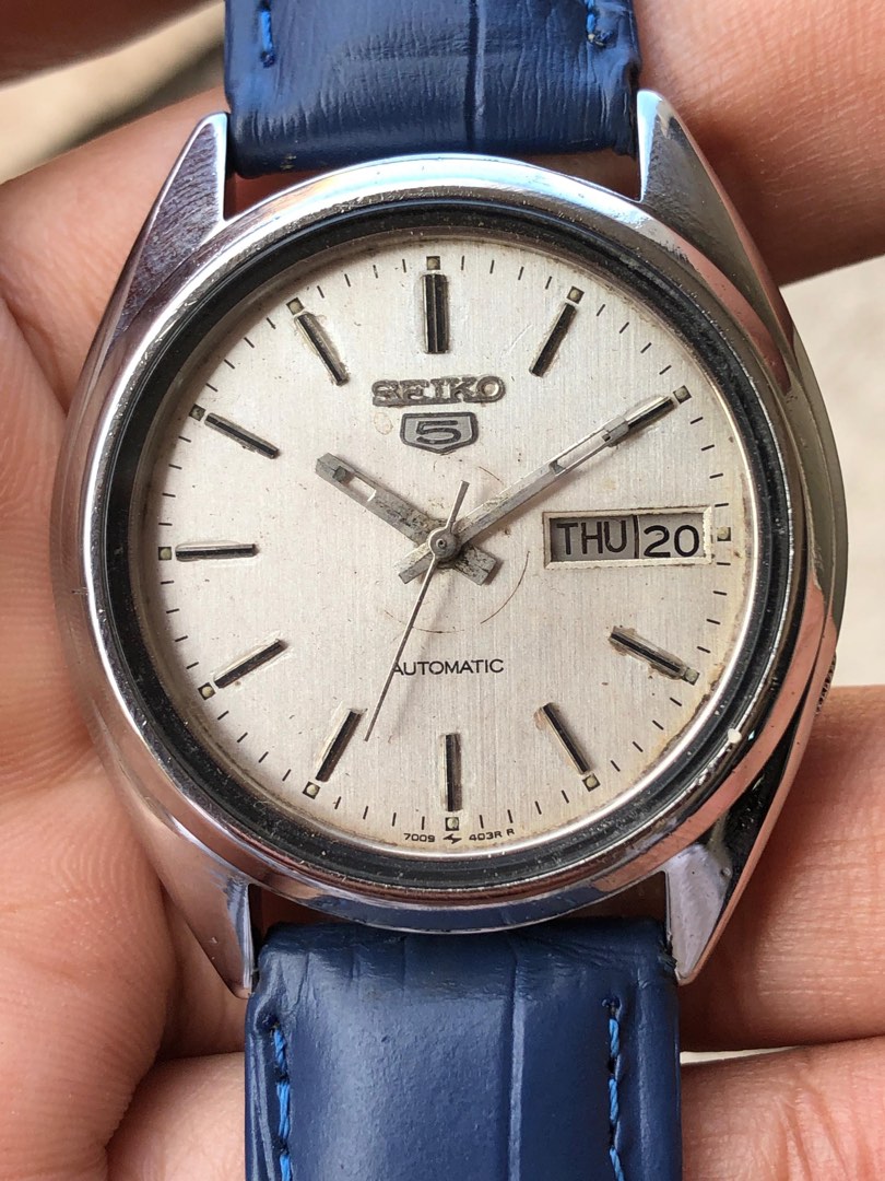 Seiko 7009 Movement Automatic, Men's Fashion, Watches & Accessories ...