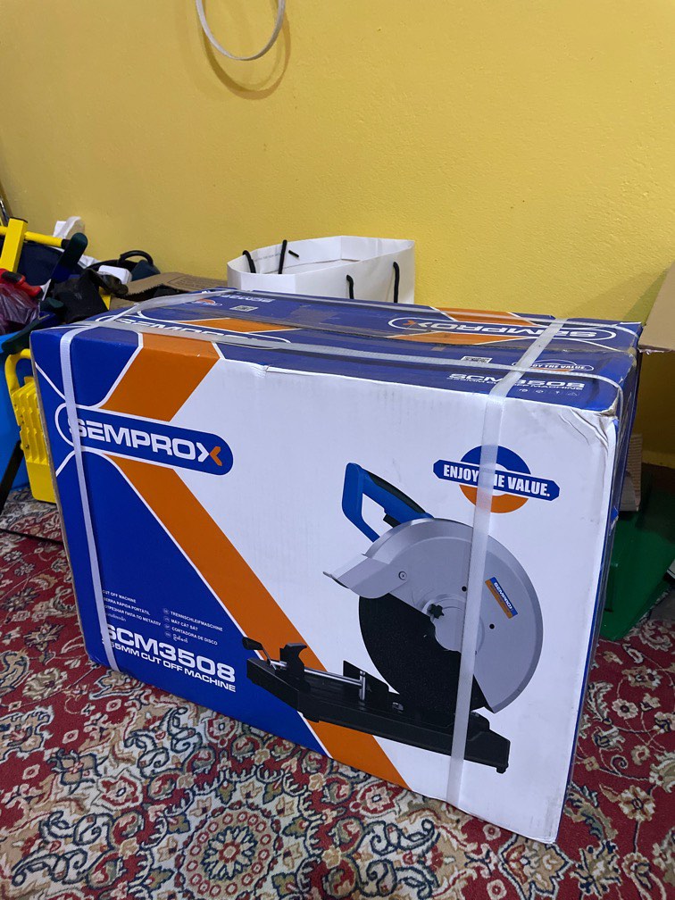 Semprox SCM3508 cutoff machine, Furniture & Home Living, Home ...