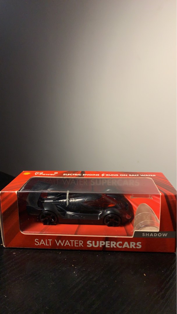 Shell Salt Water Supercars, Hobbies & Toys, Toys & Games on Carousell
