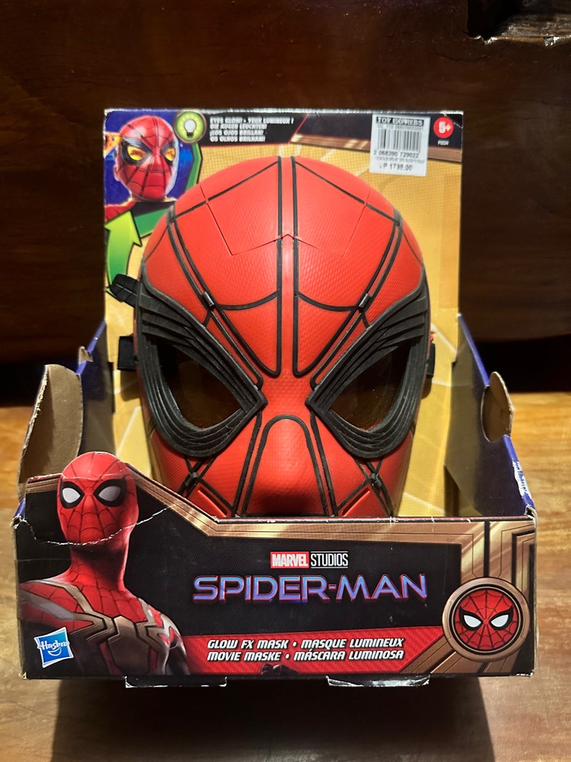 Spider-Man Glow FX Mask, Hobbies & Toys, Toys & Games on Carousell