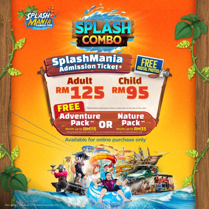 Splash Mania 15/2/2025 Ticket Cheap Sell, Tickets & Vouchers, Local ...