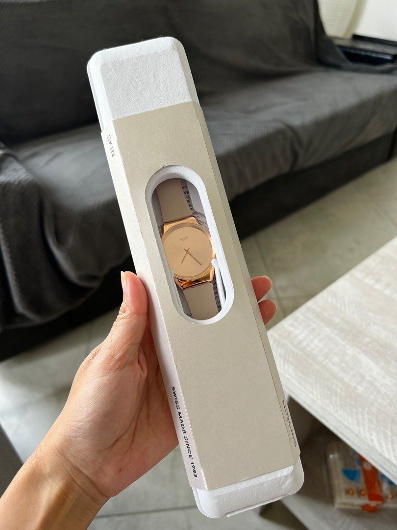 Swatch Skin Colour Watch, Women's Fashion, Watches & Accessories ...