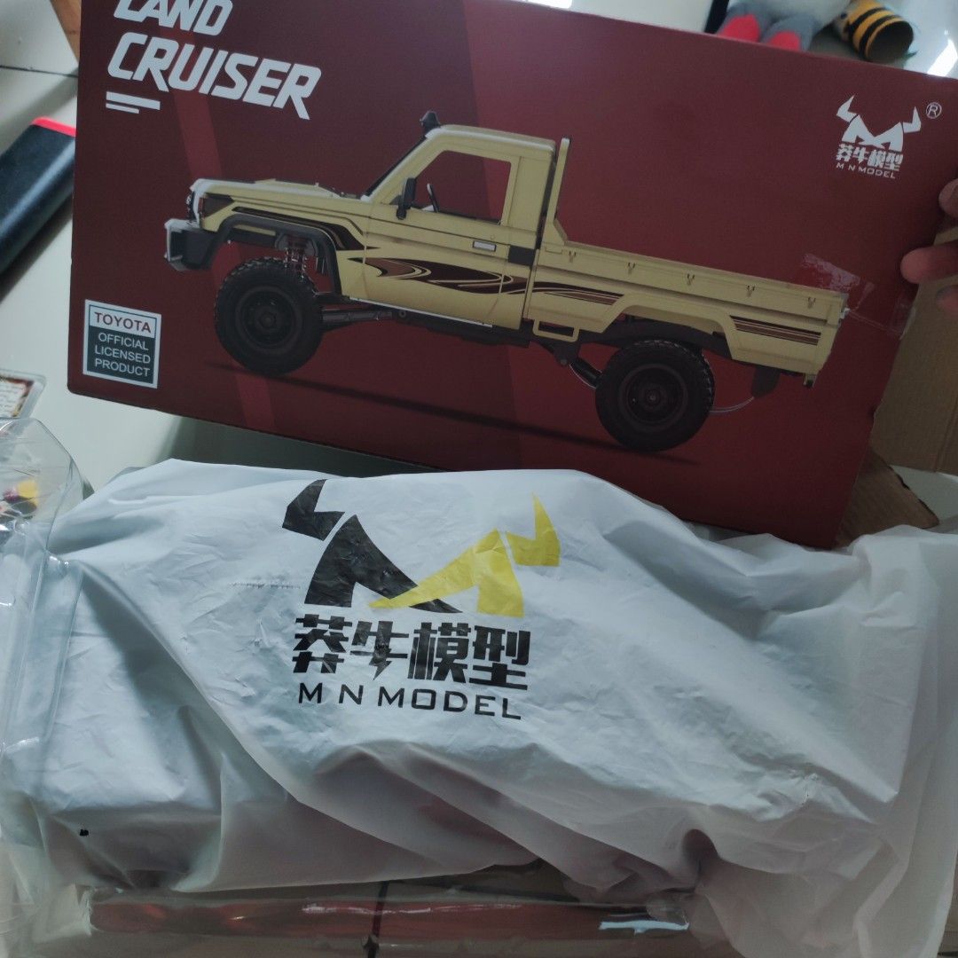Toyota land cruiser LC79 RC 1:12 scale MN82 PRO, Hobbies & Toys, Toys ...