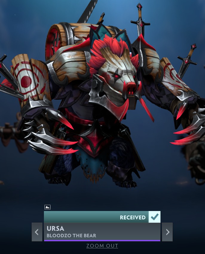 dota 2 ursa set