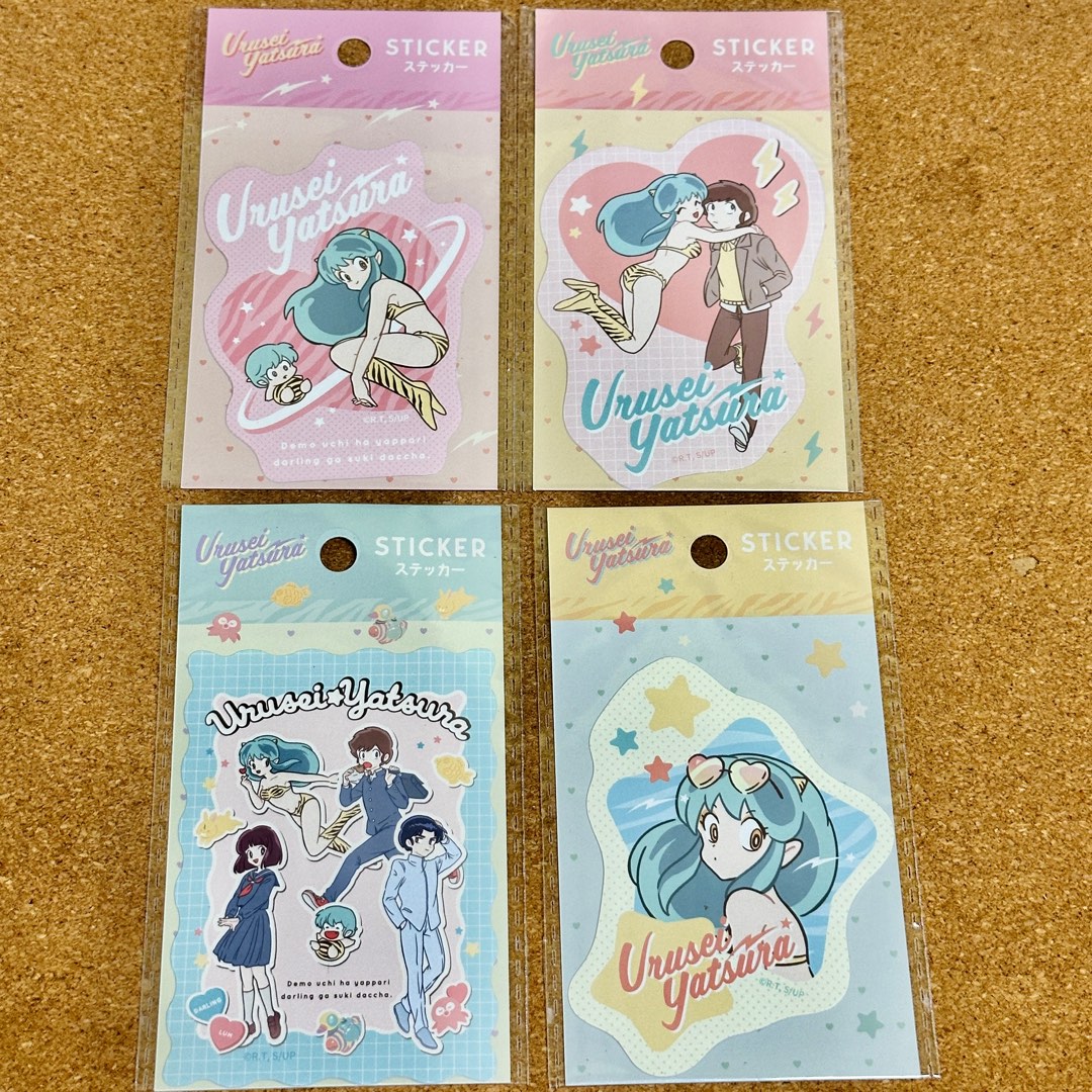 Urusei Yatsura Sticker - Php 50 each, Hobbies & Toys, Memorabilia ...