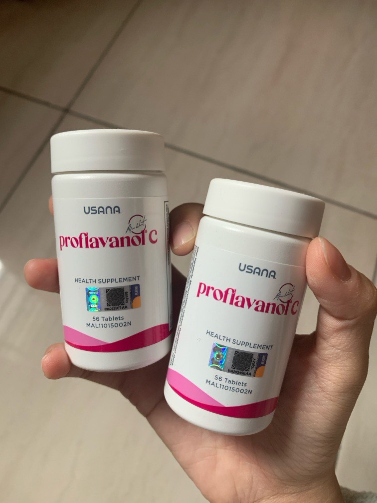 Usana Proflavanol C, Health & Nutrition, Health Supplements, Vitamins ...