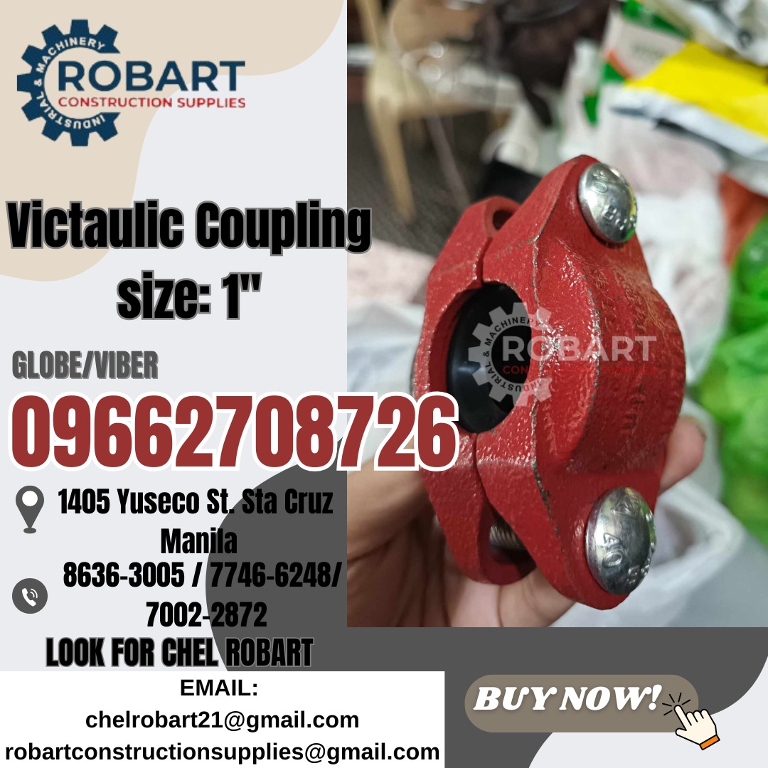 VICTAULIC COUPLING, Commercial & Industrial, Construction Tools ...