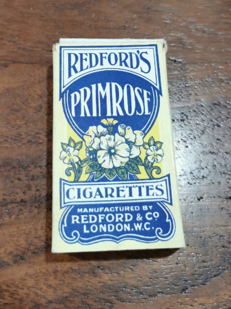 Vintage Cigarette Packet Kotak Rokok Lama Red ford's Primrose ...