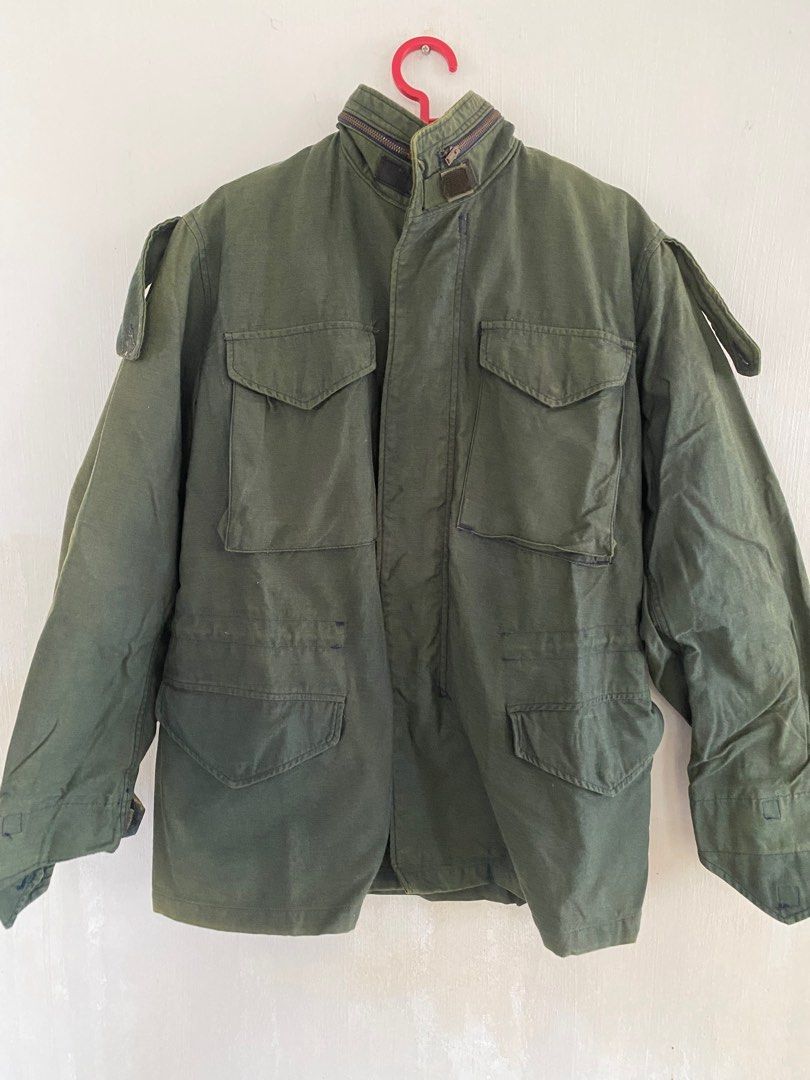 Vintage M65 Field Jacket (USA), Men's Fashion, Coats, Jackets and Outerwear on Carousell