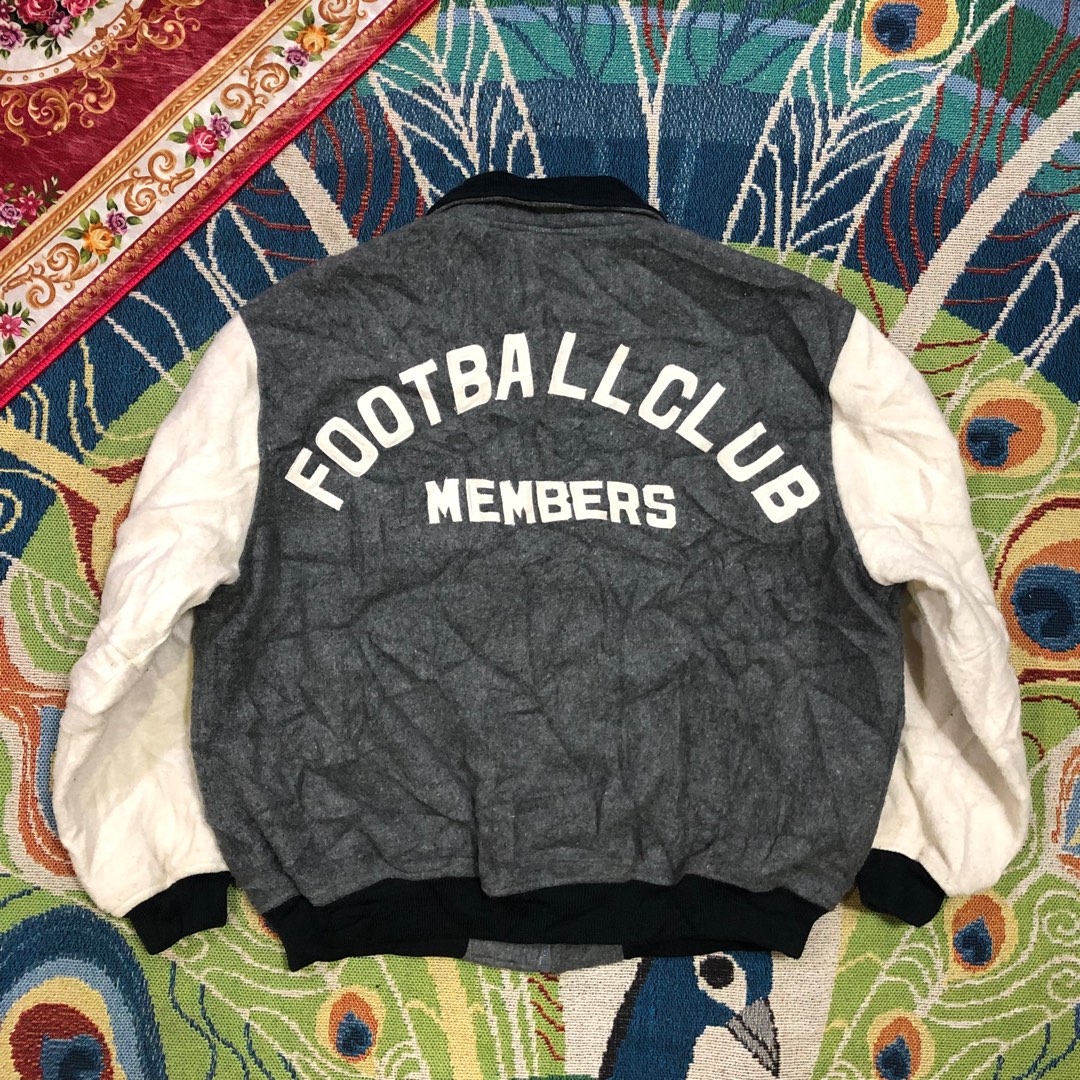 Vintage super cup championship football club 1965, Material wool ...