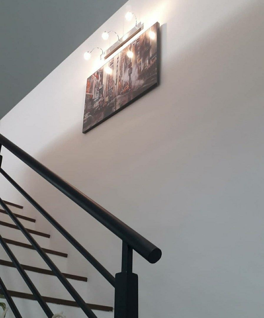 Wall light frame spotlight, Furniture & Home Living, Lighting & Fans ...