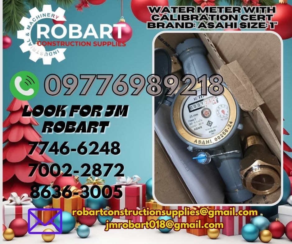 Water Meter with Calibration Cert, Commercial & Industrial ...