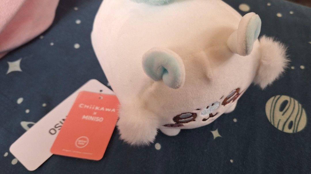 [WTS] chiikawa momonga miniso plush, Hobbies & Toys, Collectibles ...