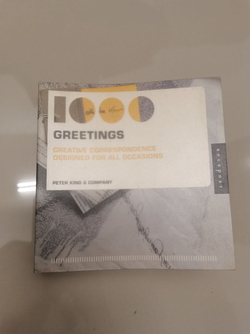 1000 Greetings - Creative Correspondences Design For All Occasions ...