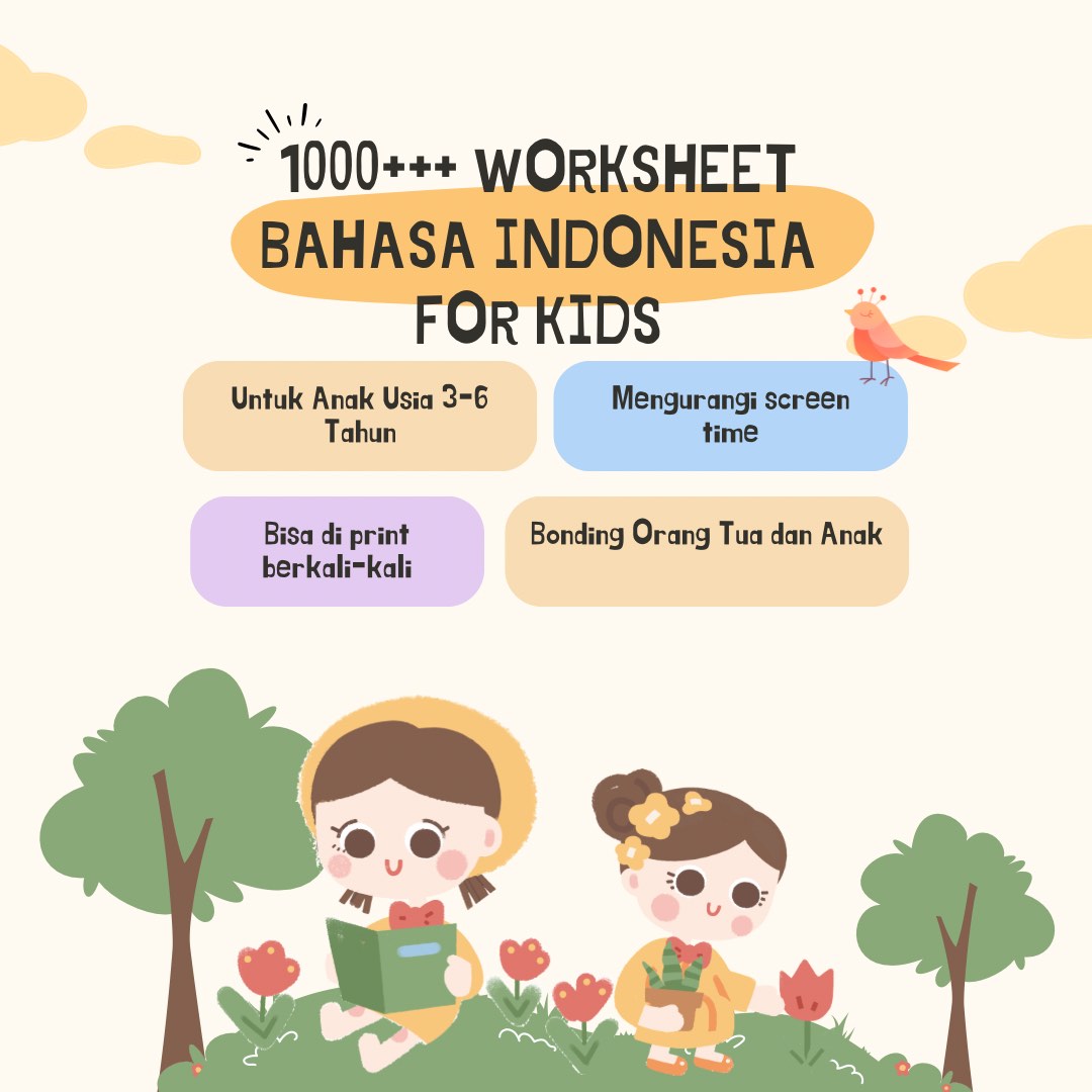 1000+++ PRINTABLE WORKSHEET UNTUK ANAK, Buku & Alat Tulis, Buku Anak ...