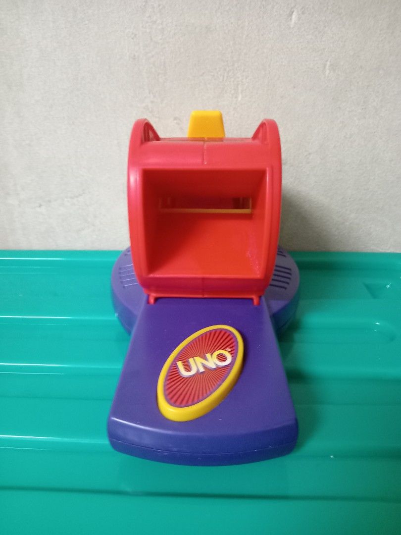 1998 Mattel UNO Attack Card Game Machine Card Shooter, Hobbies & Toys ...