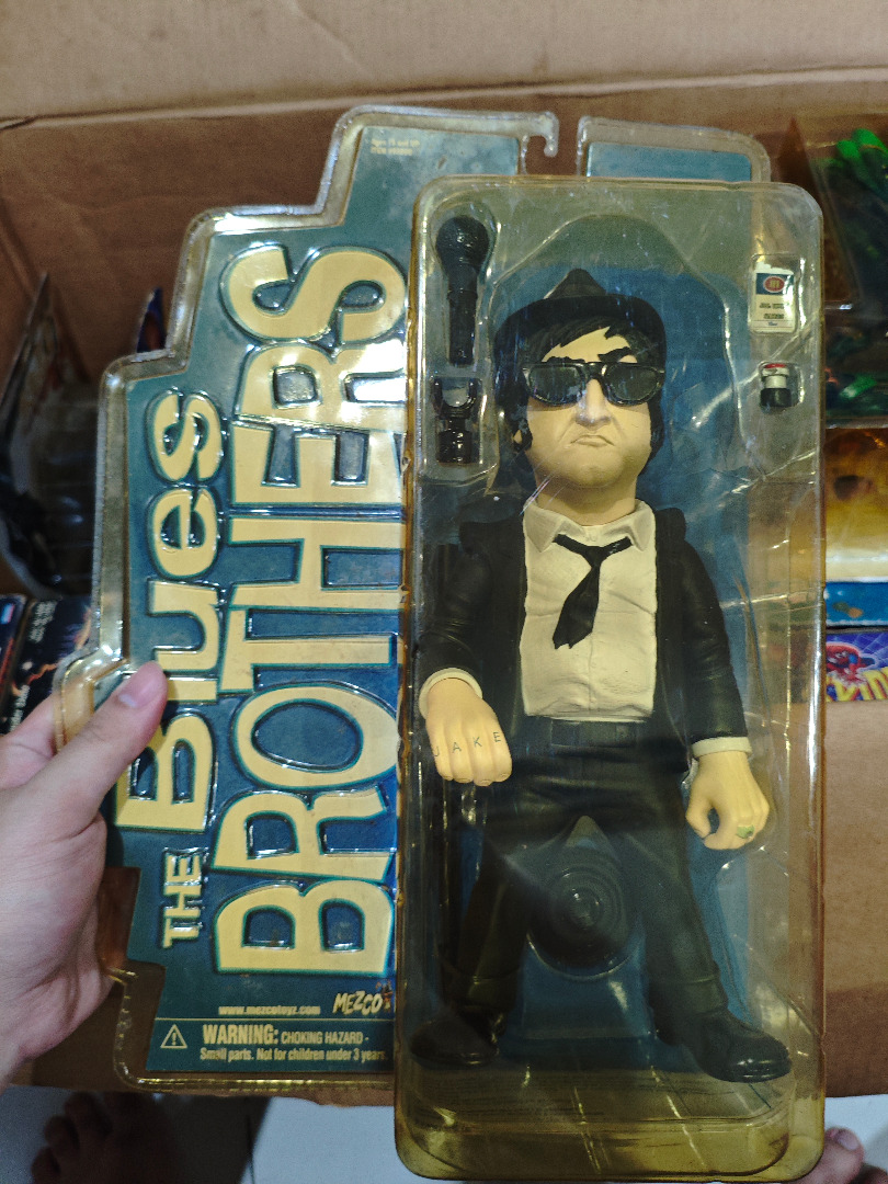 2004 Mezco Set (2) Blues Brothers Jake & Elwood 10" Figures MIP NV963 ...