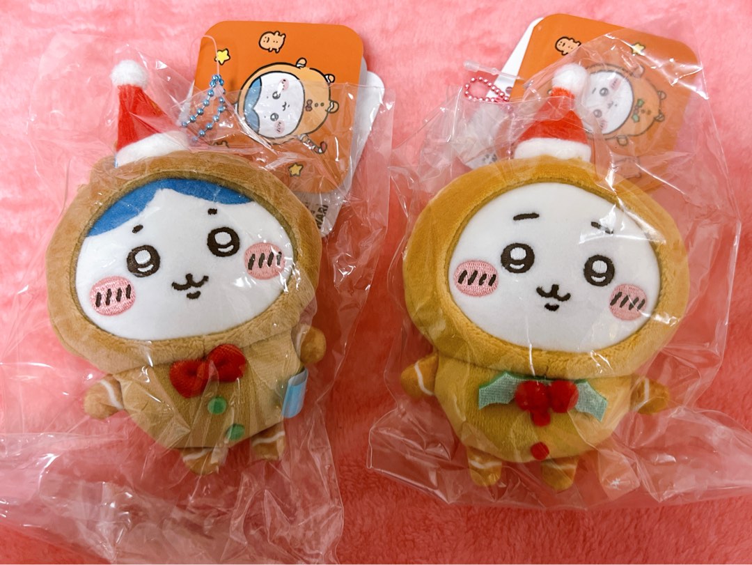 (全新未開封) 現貨！Chiikawa 薑餅小八 薑餅Chii 聖誕 Xmas 公仔 掛件 吊飾 聖誕禮物, 興趣及遊戲, 玩具 & 遊戲類 - Carousell