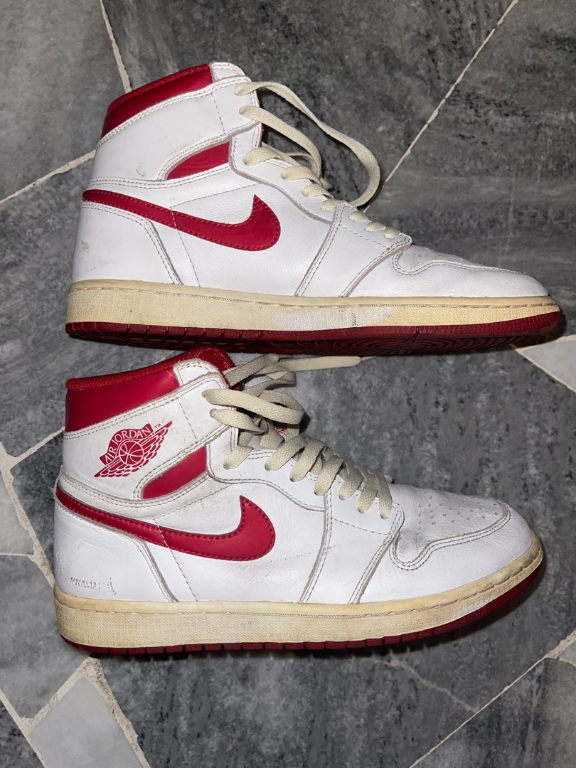 Air Jordan 1 Metallic Red, Men's Fashion, Footwear, Sneakers on Carousell