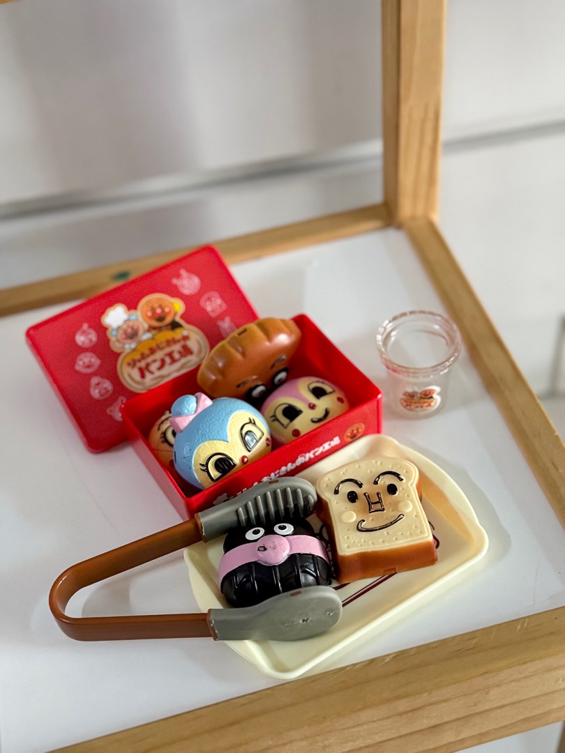 Anpanman Bread Play Set, Hobbies & Toys, Toys & Games on Carousell