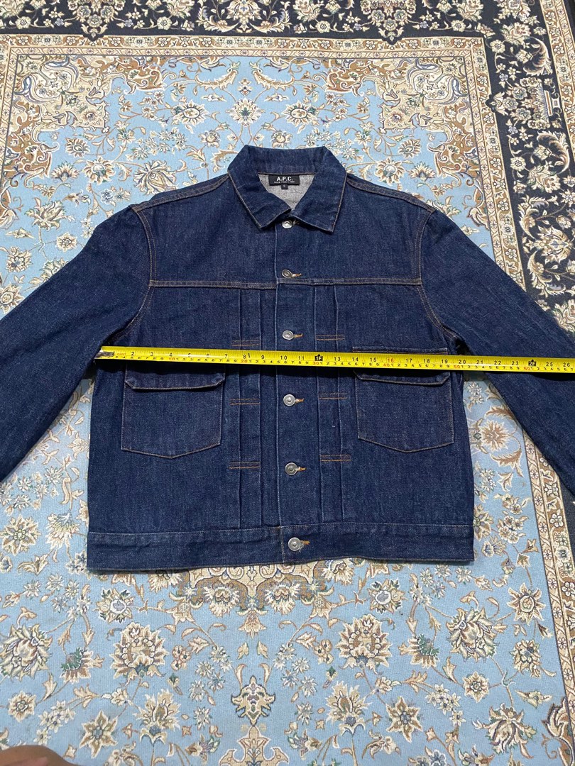 APC DENIM SELVEDGE JACKET, Men's Fashion, Coats, Jackets and Outerwear ...
