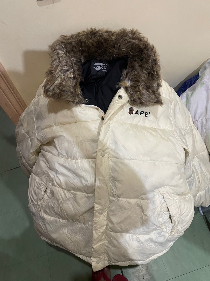 Ape puffer jacket, Men's Fashion, Coats, Jackets and Outerwear on Carousell
