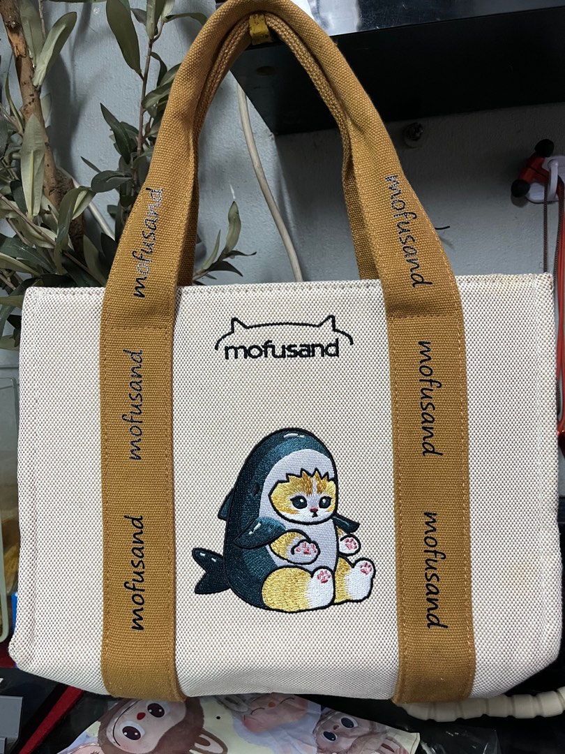 Authentic Mofusand tote bag, Women's Fashion, Bags & Wallets, Tote Bags ...